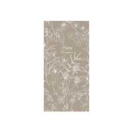 Chic Antique Servietten Happy Easter 20 x 10 cm, honig