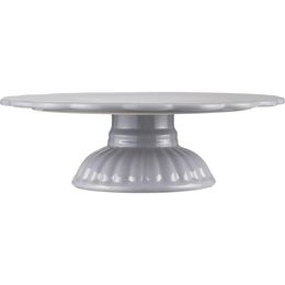 IB Laursen Tortenplatte mit Fu&szlig; Mynte French Grey