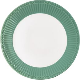 GreenGate Dessert Teller Alice 17,5 cm, dusty green