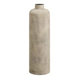House Nordic Dekorative Bodenvase Hou &oslash;24x78,5 cm, Metall, antique beige skandinavische Deko Online Shop