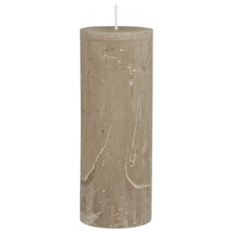 IB Laursen Rustikale Kerze Stumpenkerze &Oslash; 6,8 cm H&ouml;he 18, &Oslash; 6.8 cm, leinen
