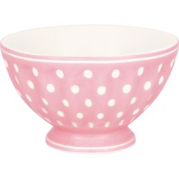 GreenGate French Bowl, M&uuml;slischale Dotty &Oslash; 10 cm, H&ouml;he 6 cm, pale pink