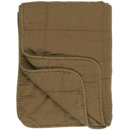 IB Laursen Vintage Quilt unifarben 180 x 130 cm, clay