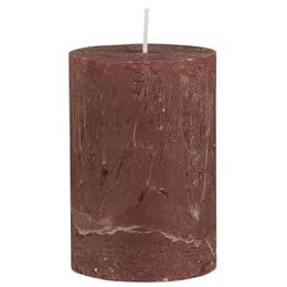 IB Laursen Rustikale Kerze Stumpenkerze &Oslash; 6,8 cm H&ouml;he 10, &Oslash; 6.8 cm, rost