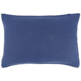 IB Laursen Kissenbezug Leinen 60x40 cm 60 x 40 cm, indigo