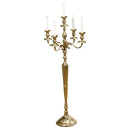 Boltze Kerzenhalter Victoria gold H120 x &Oslash;46 cm skandinavische Deko Online Shop