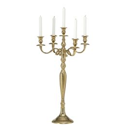 Boltze Kerzenhalter Victoria gold H77 x &Oslash;45 cm skandinavische Deko Online Shop