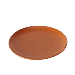 Boltze Keramik Teller Pastell H:2,5 cm, D:20,5 cm, Orange skandinavische Deko Online Shop