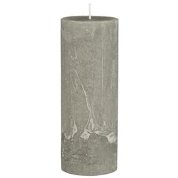 IB Laursen Rustikale Kerze Stumpenkerze &Oslash; 6,8 cm H&ouml;he 18, &Oslash; 6.8 cm, french grey
