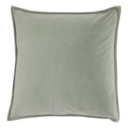 Chic Antique Velours-Kissenbezug Aix 50x50 cm 50 x 50 cm, verte