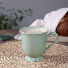Chic Antique Provence Becher H10 cm / 300 ml, verte
