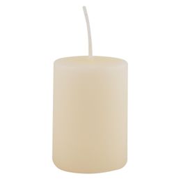 IB Laursen Stumpenkerze H&ouml;he 6,00 cm, &Oslash; 4,00 cm, beige