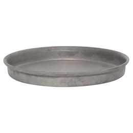 IB Laursen Kerzentablett aus Metall mit Kante H&ouml;he 1, &Oslash; 11 cm, grau skandinavische Deko Online Shop