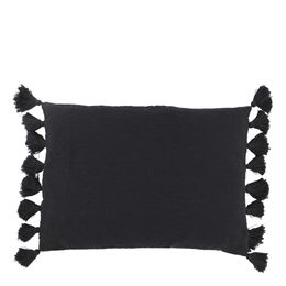 Chic Antique Aix Kissenbezug mit Quasten L70/B50 cm, Mitternacht skandinavische Deko Online Shop