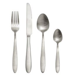 Bloomingville Besteck Frea 4er Set, Edelstahl silber skandinavische Deko Online Shop