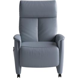 Sit & More TV-Sessel SIT & MORE, B:87cm H:114cm T:89cmgraublau, Sessel, "Cremona Comfort Plus", bis 200 Kg belastbar, mit Herz-Waage Funktion
