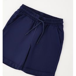 IDO M&auml;dchen Shorts "BABY BOY SUMMER TROUSER"navy, Gr. 86, 93% Baumwolle, 7% Elasthan, Hosen