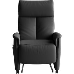 Sit & More TV-Sessel SIT & MORE, B:87cm H:116cm T:89cmschwarz, Sessel, "Cremona Comfort Plus", bis 200 Kg belastbar, mit Herz-Waage Funktion