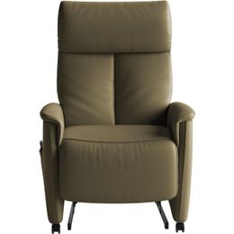 Sit & More TV-Sessel SIT & MORE, B:87cm H:114cm T:89cmolive, Sessel, "Cremona Comfort Plus", bis 200 Kg belastbar, mit Herz-Waage Funktion