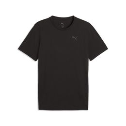 Puma Herren Trainingsshirt "Graphics Training T-Shirt Herren"schwarz, Gr. XL, Obermaterial: 25% Baumwolle, 50% Polyester, 25% Viskose. Kragen: 50%