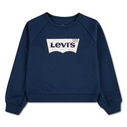LEVI'S KIDS M&auml;dchen Sweatshirt "LVG FLORAL BATWING CREW"big dipper, Gr. 4, bedruckt, Sweatware, Obermaterial: 60% Baumwolle, 40% Polyester,