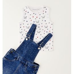 sarabanda M&auml;dchen Shorts "BABY GIRL SUMMER SET"optical wei&szlig;, Gr. 92, 95% Baumwolle, 5% Elasthan - 97% Baumwolle, 3% Elasthan, Hosen