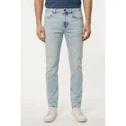 BOSS Orange Herren Slim-fit-Jeans "Delaware Soft-Motion-Denim"light, pastel blau459, Gr. 32, unifarben, Denim/Jeans, Obermaterial: 99% Baumwolle, 1%