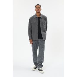 Matinique Overshirts MAdamo Overshirts Gerade Passform melange