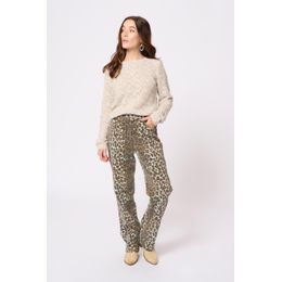 Cream Jeans Regular fit leopard