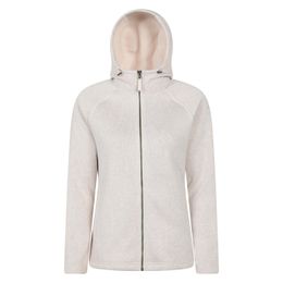 Mountain Warehouse - "Nevis" Hoodie mit durchgehendem Rei&szlig;verschluss f&uuml;r Damen (Beige)