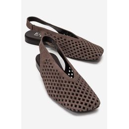 Delizia Leder-Slingback-Schuh