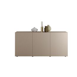 Mid.you Sideboard, Kaschmir, Holzwerkstoff, 3 F&auml;cher, 181x84x42 cm, Wohnzimmer, Kommoden & Sideboards, Sideboards