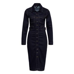 Queen Kerosin Damen Workwear Bleistiftkleid Denim