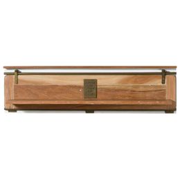 Wandregal Mango 140x25x38 wei&szlig; lackiert RAILWAY #589