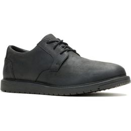 Hush Puppies JENSON MUDDY RIVER Leder Herren Schwarz Oxford Schuhe