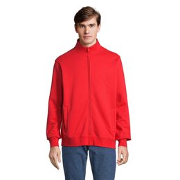 SOLS - "Cooper" Jacke Durchgehender Rei&szlig;verschluss f&uuml;r Herren/Damen Unisex (Leuchtend Rot)