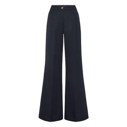 Philipp Plein Wool Marine Low Waist Trousers