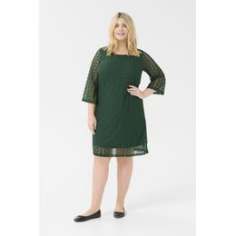 Kaffe Jerseykleid A-shape dark green