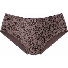 Damen Slip taupe-schwarz Gr&ouml;&szlig;e 44/46