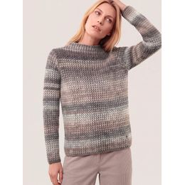 Walbusch Grobstrick-Pullover Farbverlauf
