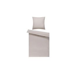Levelone Microfaser-Bettw&auml;sche grau Ma&szlig;e (cm): B: 135 &raquo; M&ouml;bel Kraft