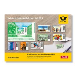 Steckkarte "Briefmarken-Kollektion 2/2025"