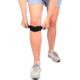 Damen Kniebandage schwarz, Gr&ouml;&szlig;e 0