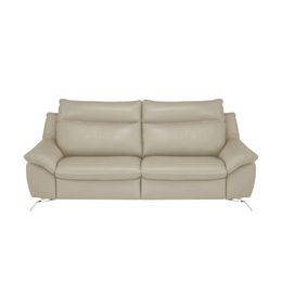 Natuzzi Editions Sofa aus Echtleder Orlando beige Ma&szlig;e (cm): B: 219 H: 94 T: 95.0 &raquo; M&ouml;bel Kraft