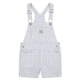 Levi's Kids Jeans-Latzhose in Hellblau/ Wei&szlig; - 33% | Gr&ouml;&szlig;e 104 | Kinderhosen