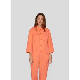 Rabe Hemdjacke in Orange - 77% | Gr&ouml;&szlig;e 42 | Damenjacken