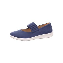 Legero Leder-Ballerinas "Lucca" in Dunkelblau - 41% | Gr&ouml;&szlig;e 36 | Damen-ballerinas