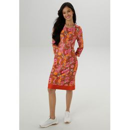 Aniston Kleid in Rot/ Pink - 34% | Gr&ouml;&szlig;e 38 | Damen-kleider