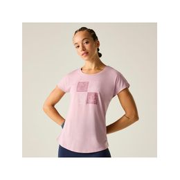 Dare 2b Trainingsshirt "Serenity" in Rosa - 51% | Gr&ouml;&szlig;e 44 | Damen-outdoor-tops-shirts