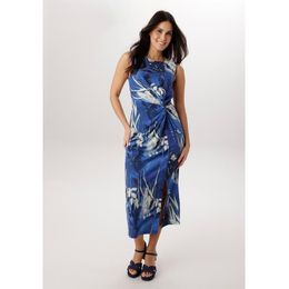 Aniston Kleid in Blau - 48% | Gr&ouml;&szlig;e 44 | Damen-kleider